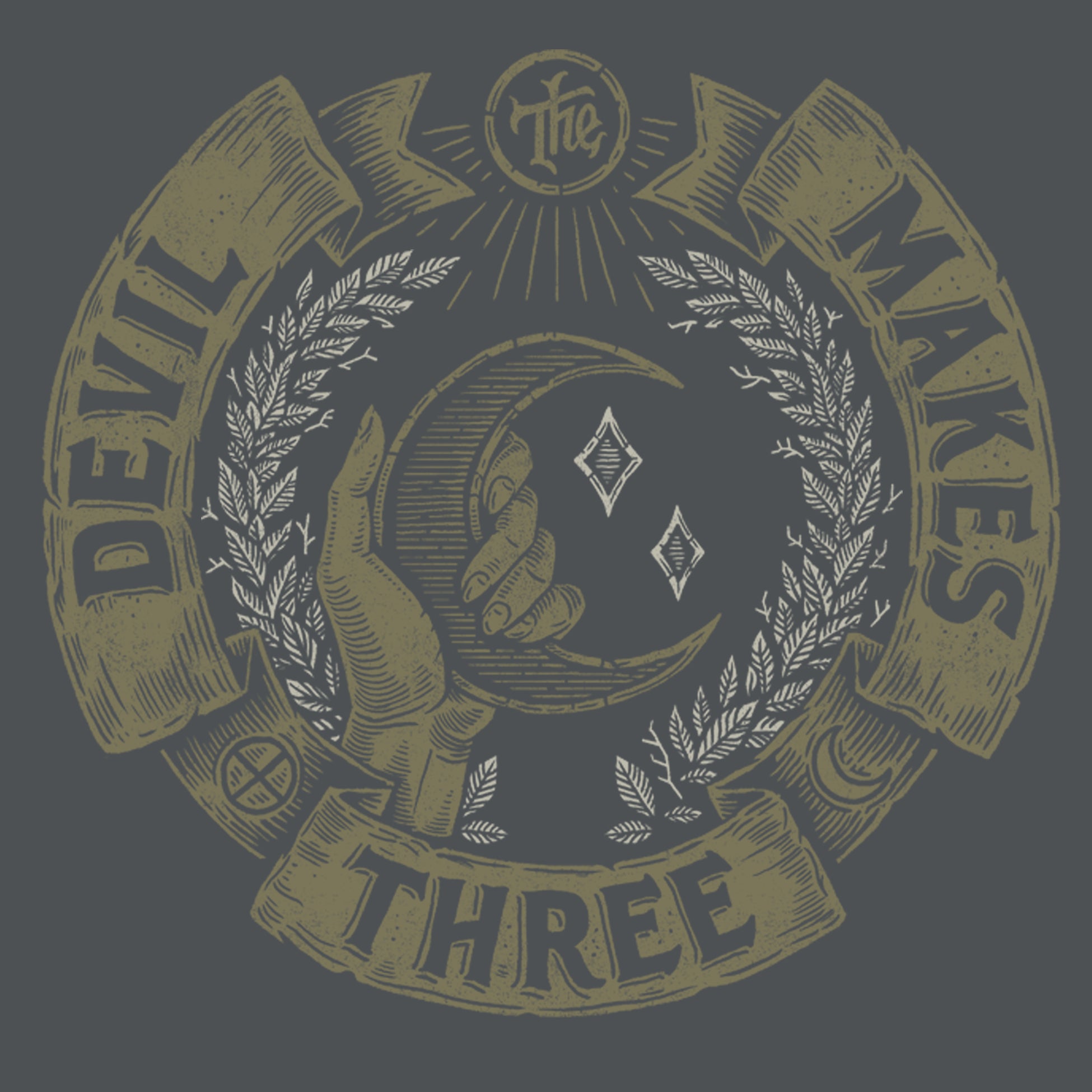 Crest Moon Tee - Unisex – The Devil Makes Three